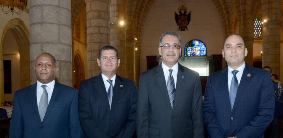 Rafael Germosén, William Read, Simón Lizardo Mézquita y Enrique Ramírez ...