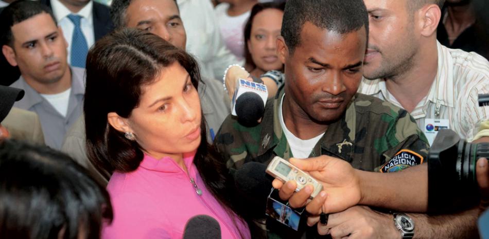 Proceso. Laexreclusa Sobeida Félix Morel es vista en una foto de ...