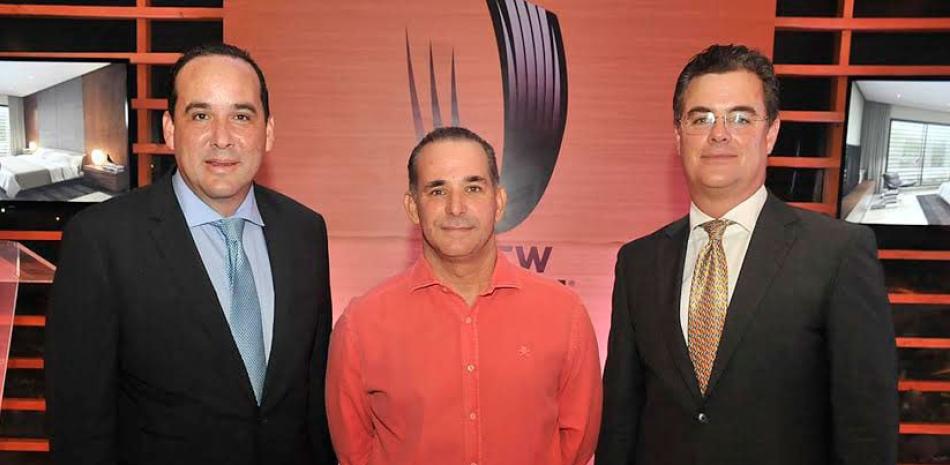 Fernando Cantisano, Antonio Imbert y Manuel Diez.