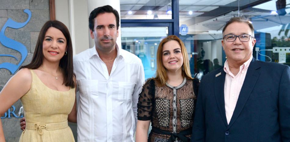 Wendy Gómez, Steve Ankrom, Yamely Camacho y Eduardo D’Alessandro. Foto ...