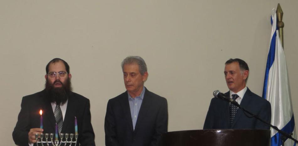 Acto. Palabras del señor Isaac Rudman, presidente del Centro Israelita ...