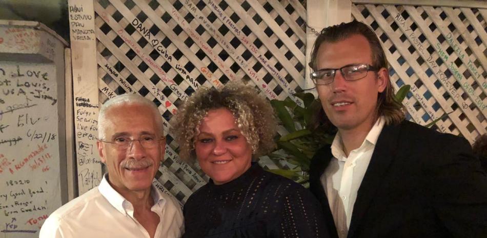 Philippe Bayard,Pascale B. Hilaire y Sergio Valkenburg.