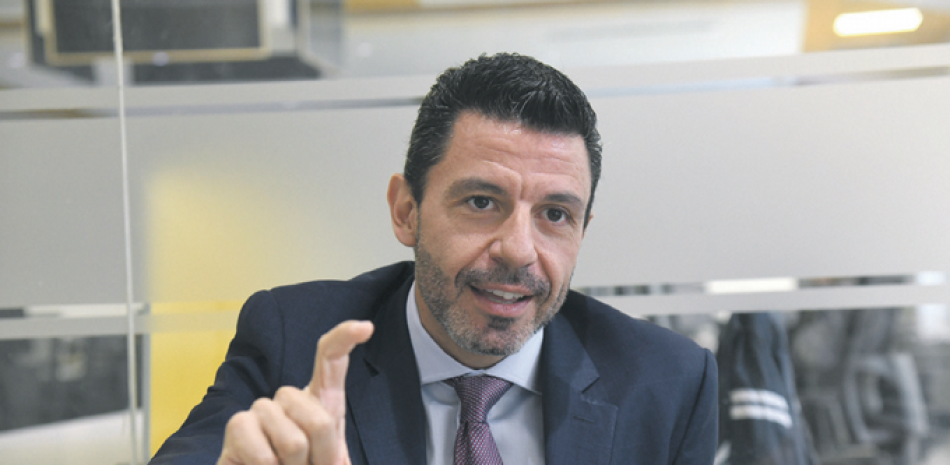 Javier Rosado, ejecutivo de LLYC. RAÚL ASENCIO/LISTÍN DIARIO