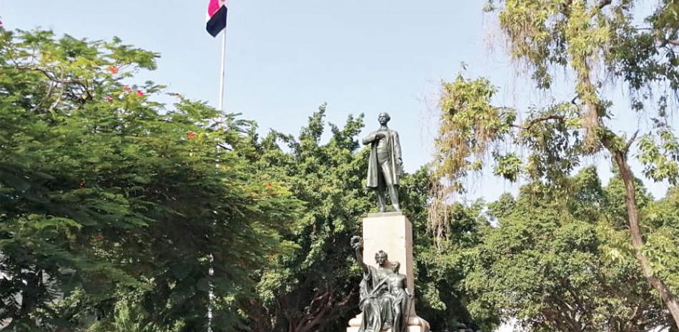 Parque Duarte en la Zona Colonial de Santo Domingo. Foto Alexis Ramos B.