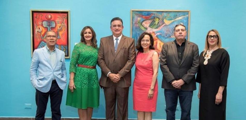 Amable López Meléndez, Nancy Tavárez de Báez, Fernando Báez Guerrero ...