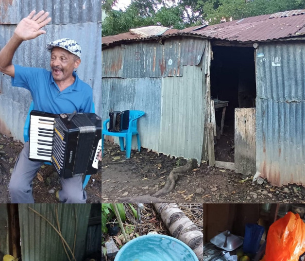 "El popular acordeonista Chimbí se guarece en la miseria después de ...