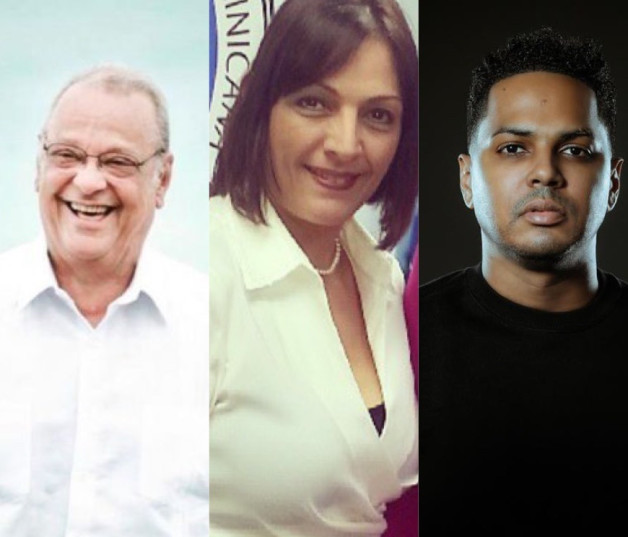 Freddy Beras Goico, Ivonne Beras y Santiago Matías. La presentadora ...