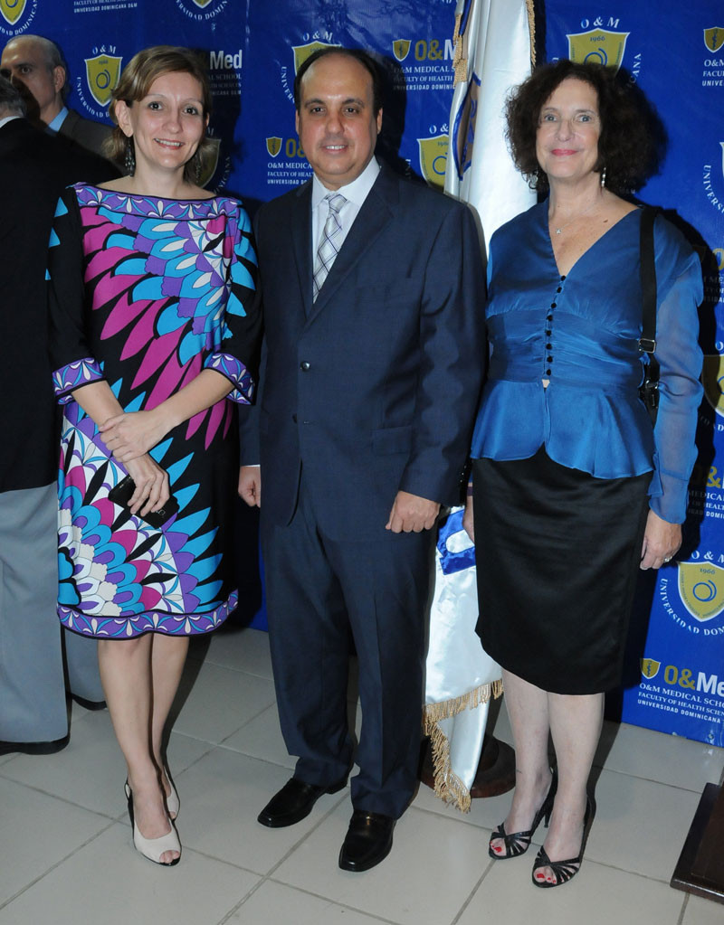 Marija Miric, Eddy Pérez Then y Gail Sher-Posner.