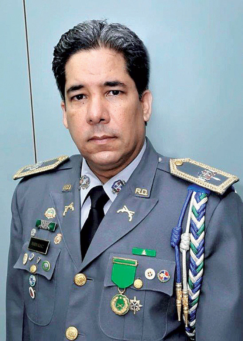 Oficial. Ramón Alcides Rodríguez Arias, coronel de la Policía Nacional ...