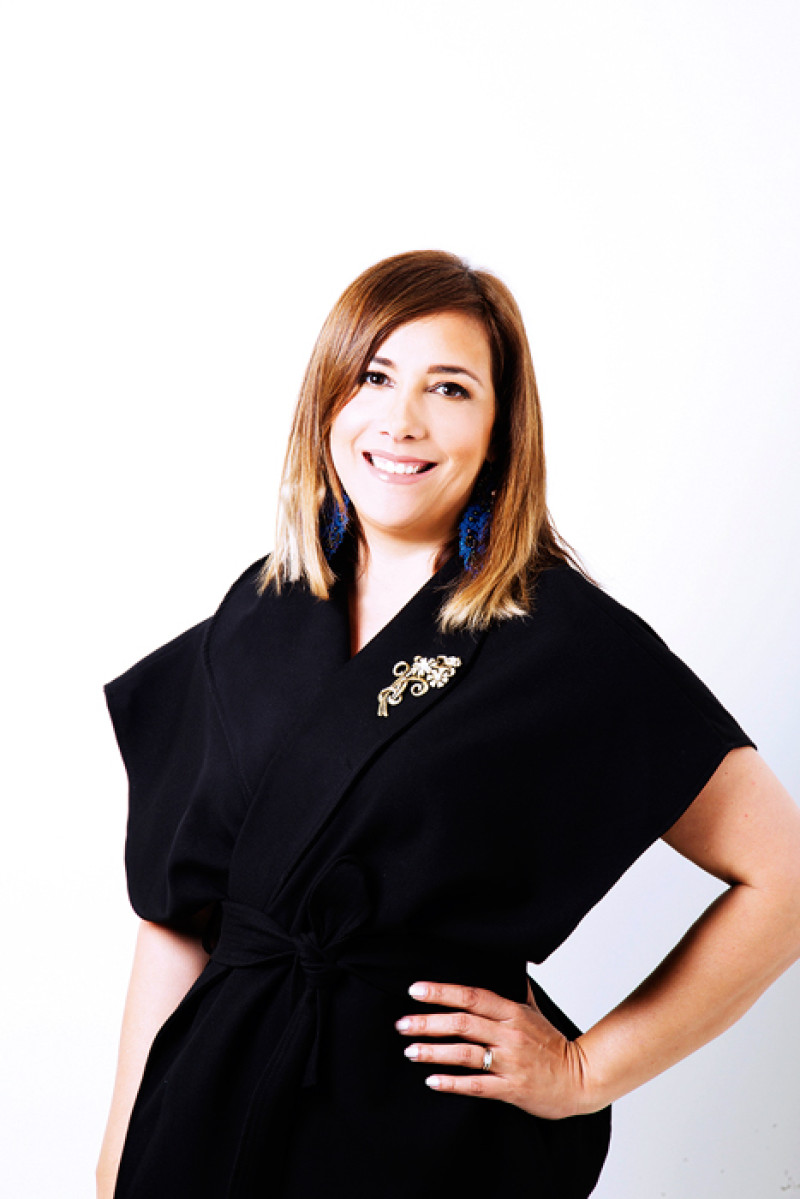 "Silvia Callado, fundadora de Pasitos de Alegría"| Listín Diario