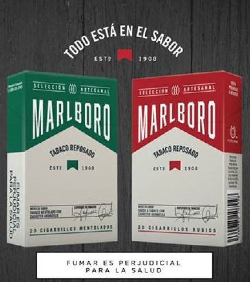 El cigarrillo Nacional ahora será Marlboro Selección Artesanal