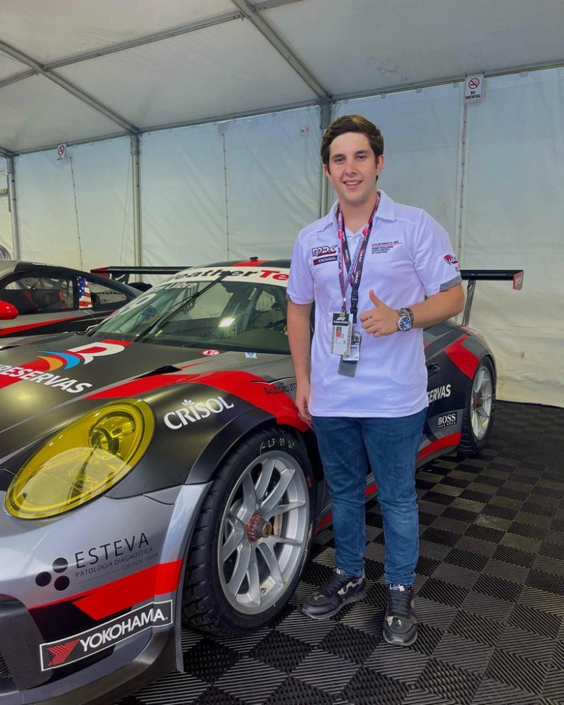 "Jimmy Llibre a un paso de coronarse campeonato Porsche"| Listín Diario