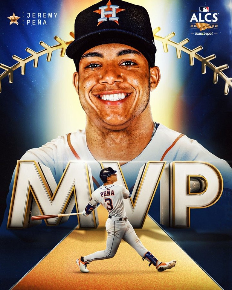 Jeremy Peña, MVP de la Serie de Campeonato de la Liga Americana ...