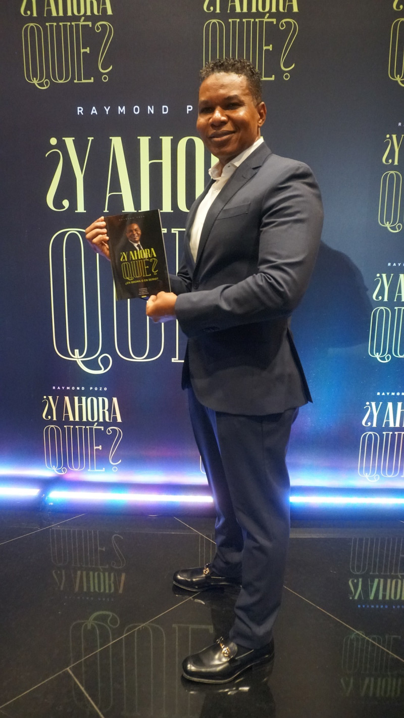 Raymond Pozo presentó esta semana su libro “¿Y ahora qué?, ¿en broma o ...