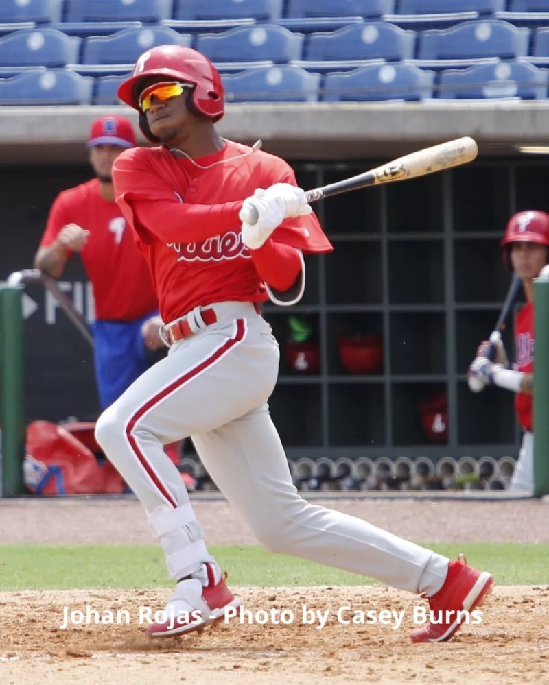 Johan Rojas es considerado el quinto mejor prospecto en la organización ...