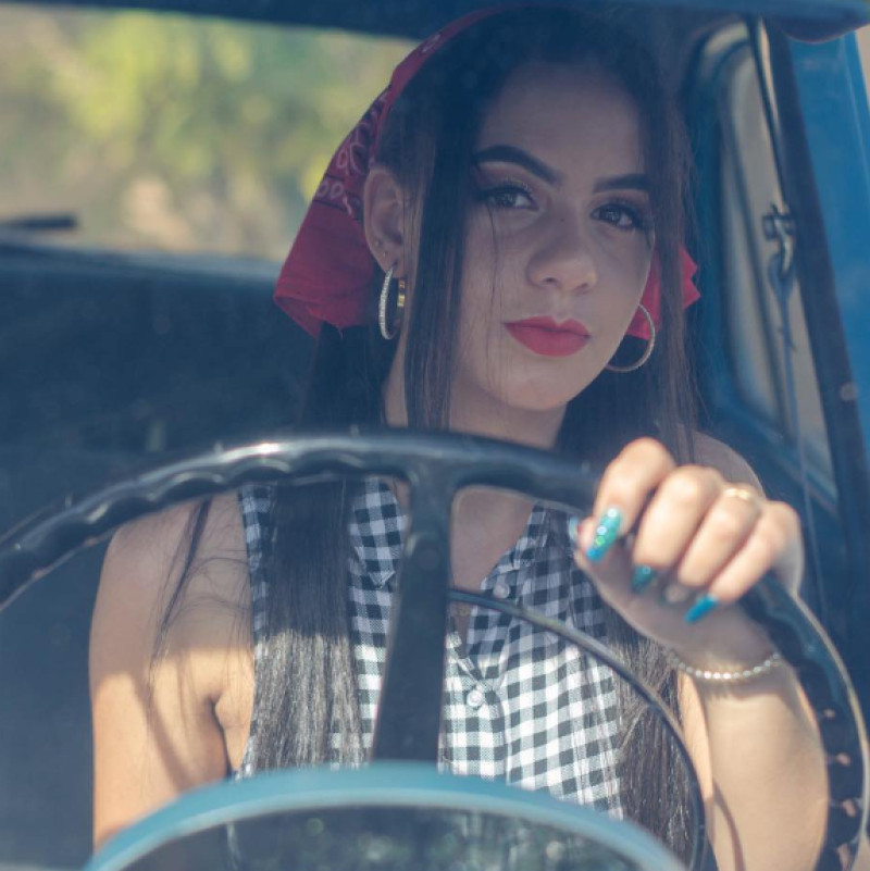 Fotografía de la adolescente Esmeralda Richiez, de 16 años/ fuente externa